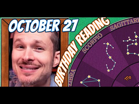 'Secret Language of Birthdays' October 27 Birthday Reading ððļ