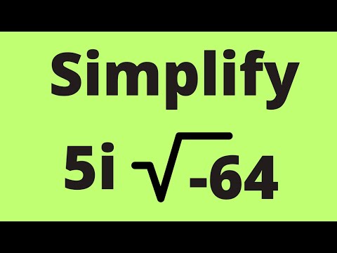 Simplifying Negative Radicals