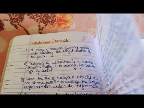 simulated teaching/ definition/ principles/ merits / demerits