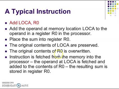 basic operational concept, functional units of computer