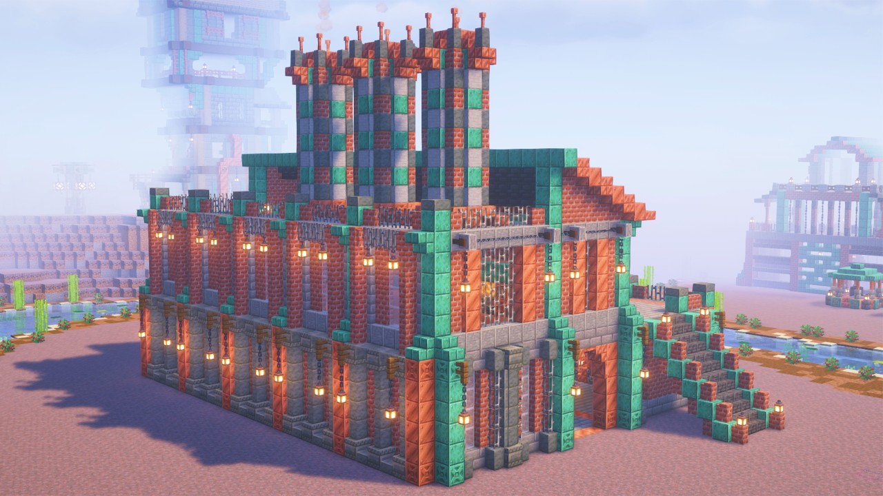 Minecraft: How to build Factory - Tutorial - Minecraft Builders