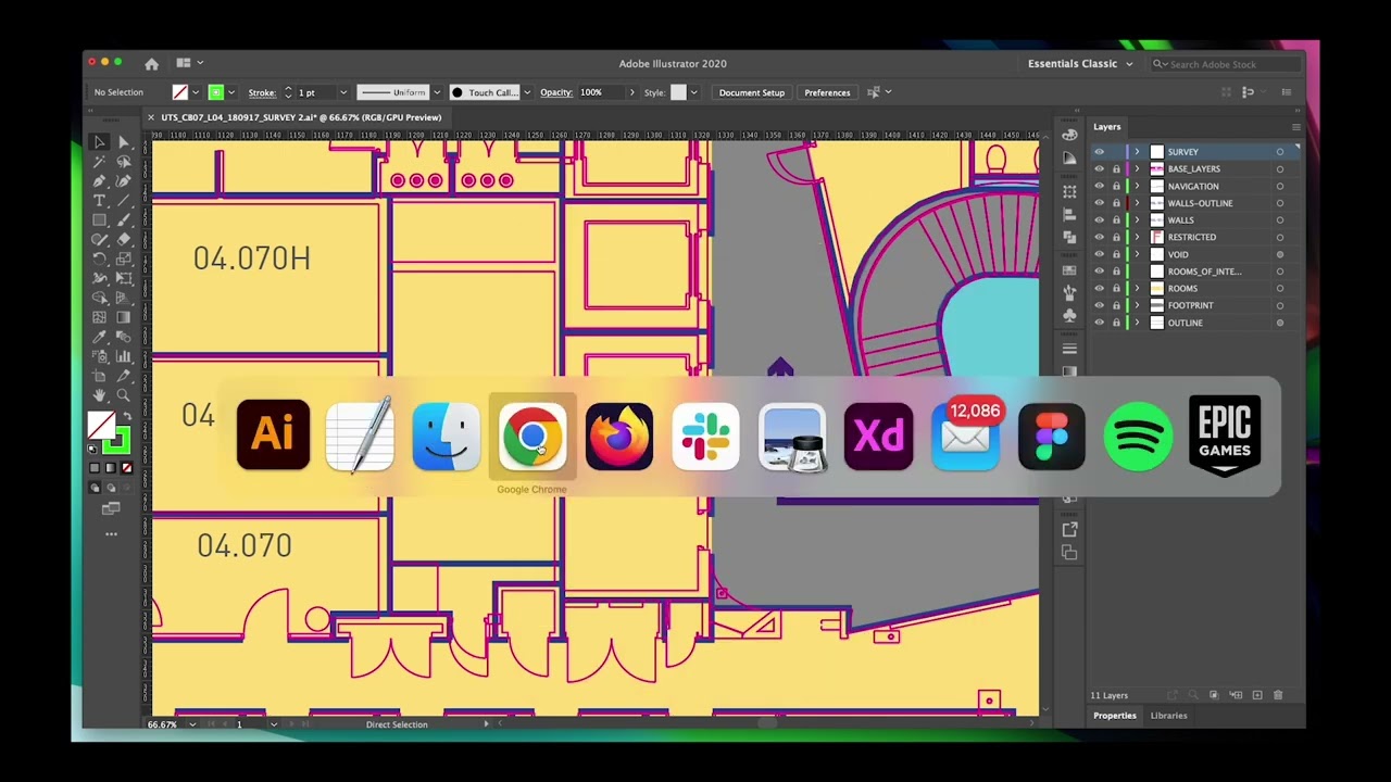 Converting PDF maps into digital maps