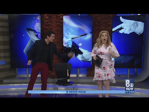 Magician Xavier Mortimer wows Las Vegas Now
