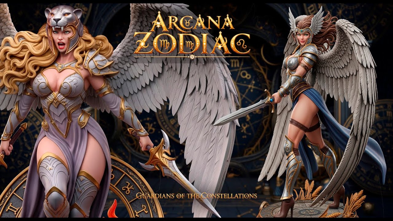 3D Printable Constellation Guardians ✨Arcana Zodiac Vol. II