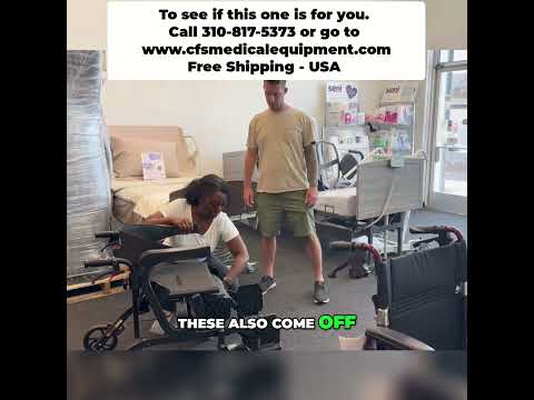 Hybrid Rollator Transport Chair: Mobility Solution for Seniors