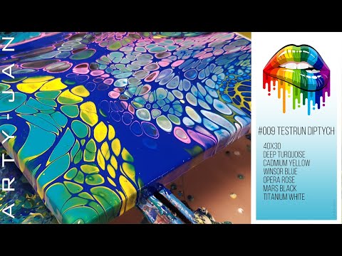 🌈 #009 TestrunDiptych 40x30