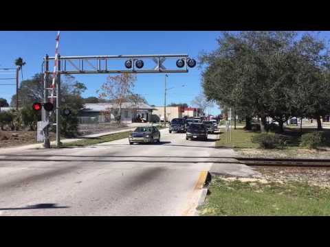 Fast CSX Coal Train In Florida!? & Amtrak On Very Windy Day!