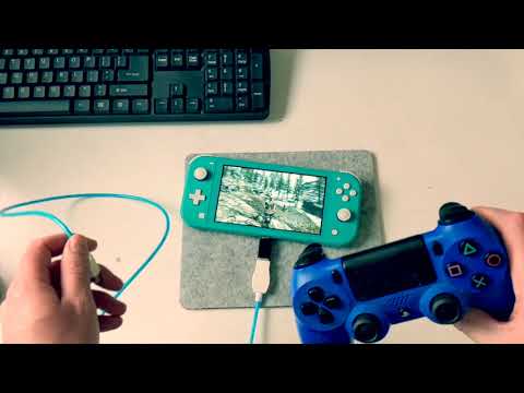 How to use the PS4 controller on nintendo Switch