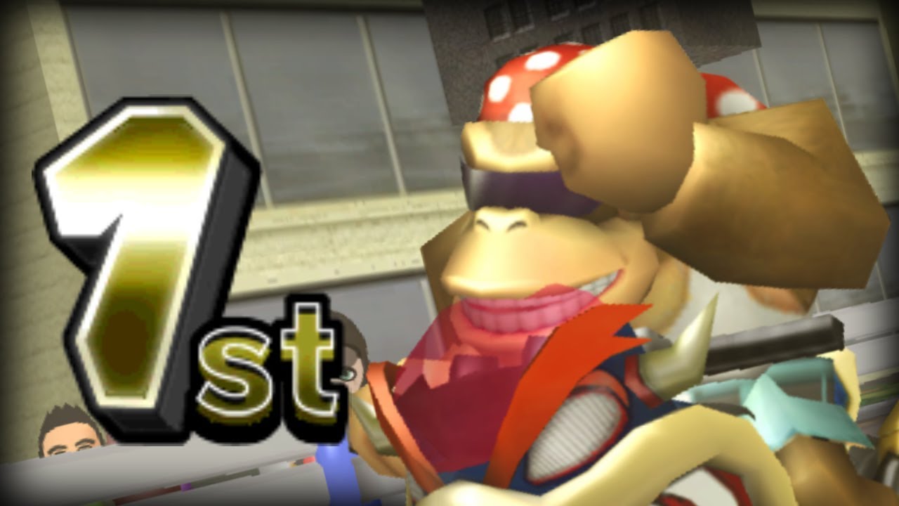 I tried desperately to lose in Mario Kart Wii