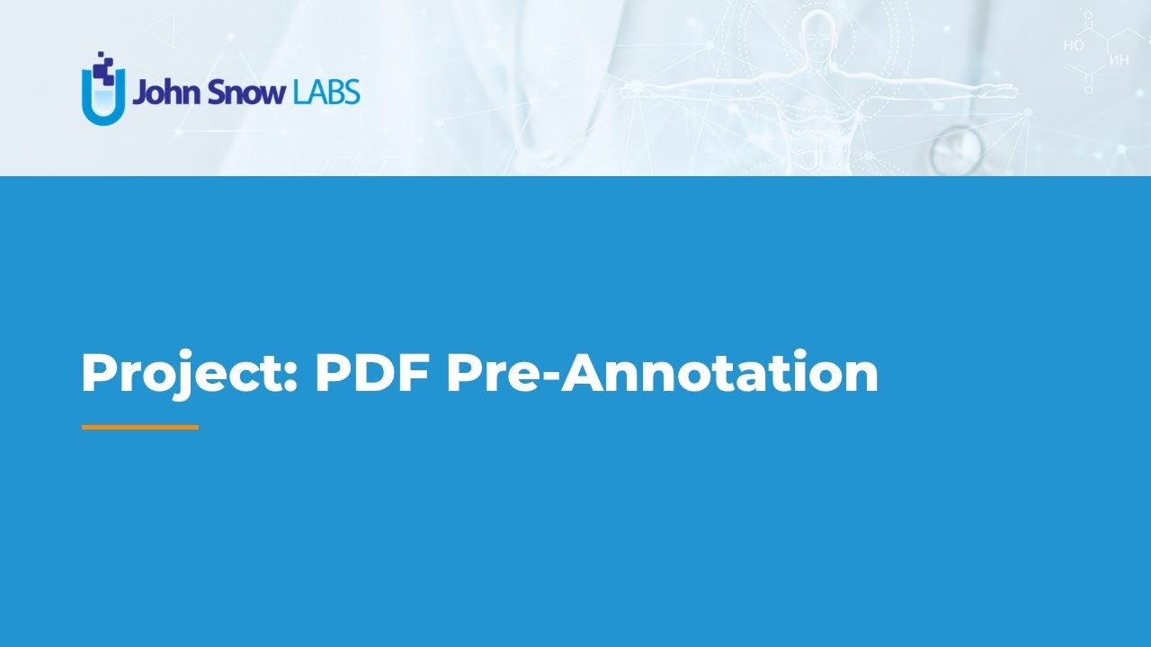 Project: PDF Pre-Annotation
