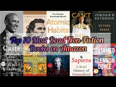 Top 10 Most Sold and Must Read Non-Fiction Books on Amazon | Amazon Chart Books