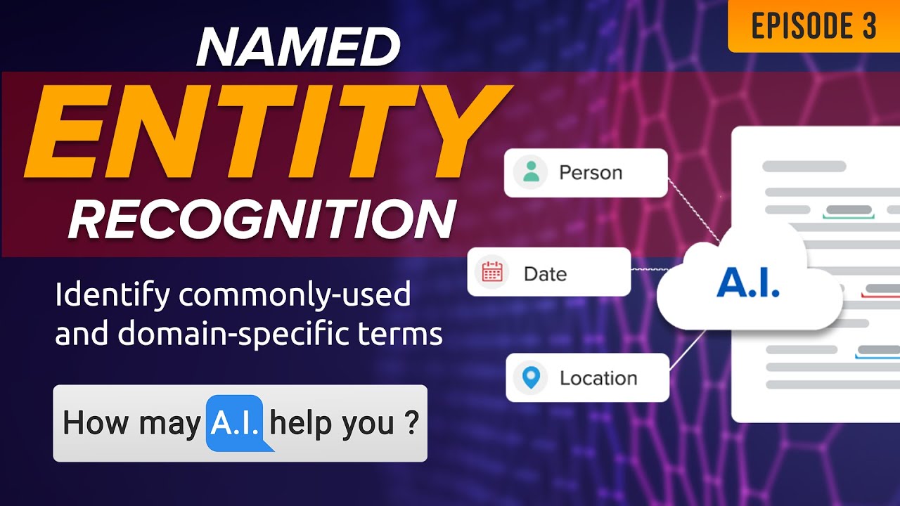 Named Entity Recognition | How May A.I. Help You ? Episode 3