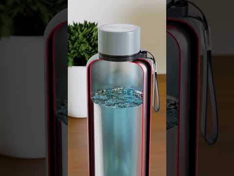 Thermos bottles | Amazing Science 3D animation #shorts #animation #science