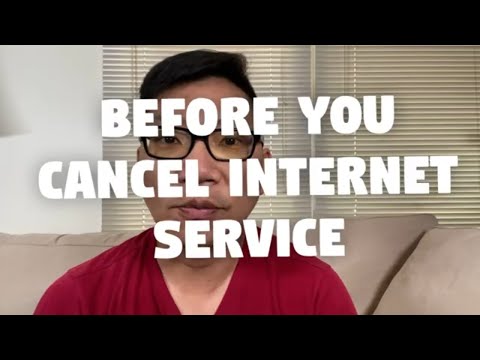 Before You Cancel Your Internet Service...
