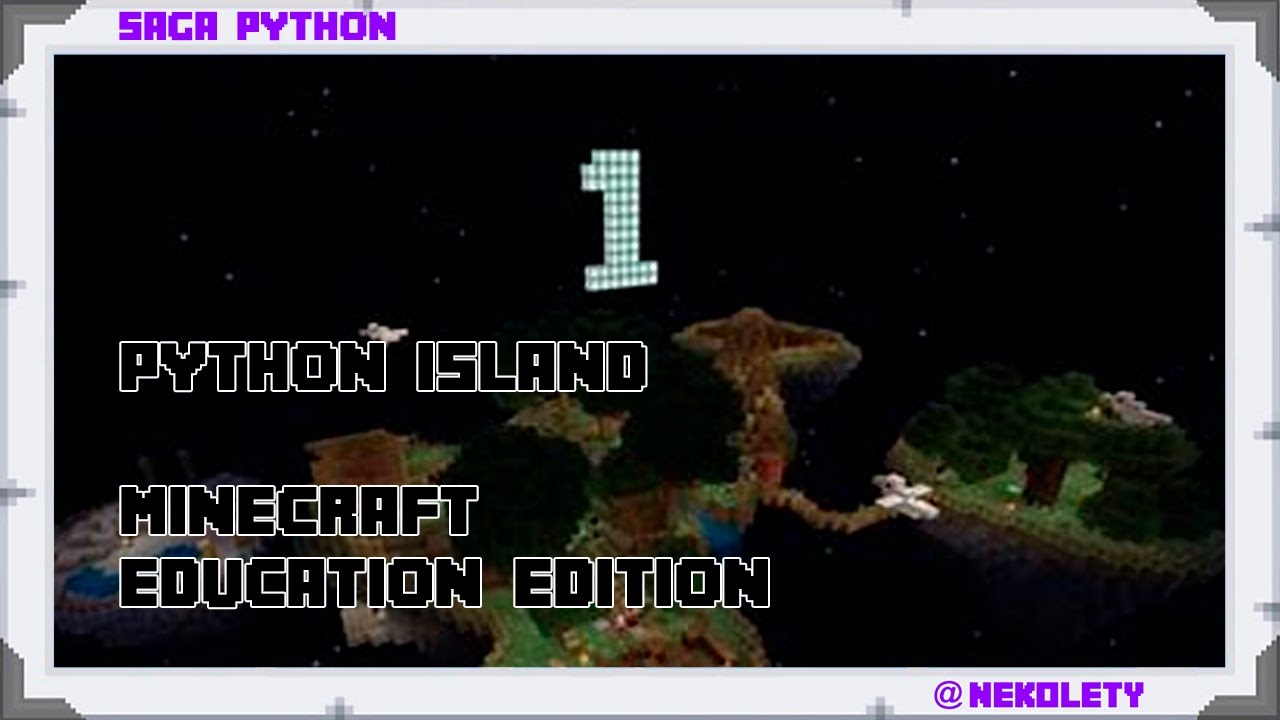 [Subs] Python Island 1 - Minecraft Education