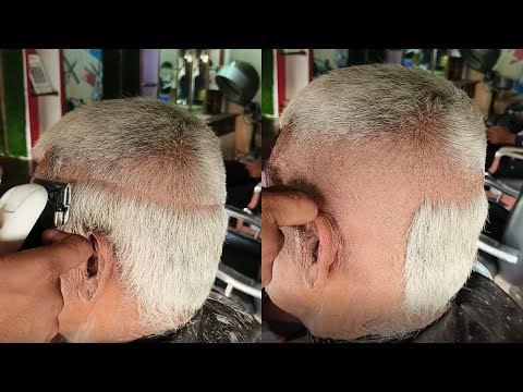 Old Men / Over 95 Years Old Man's Hairstyle