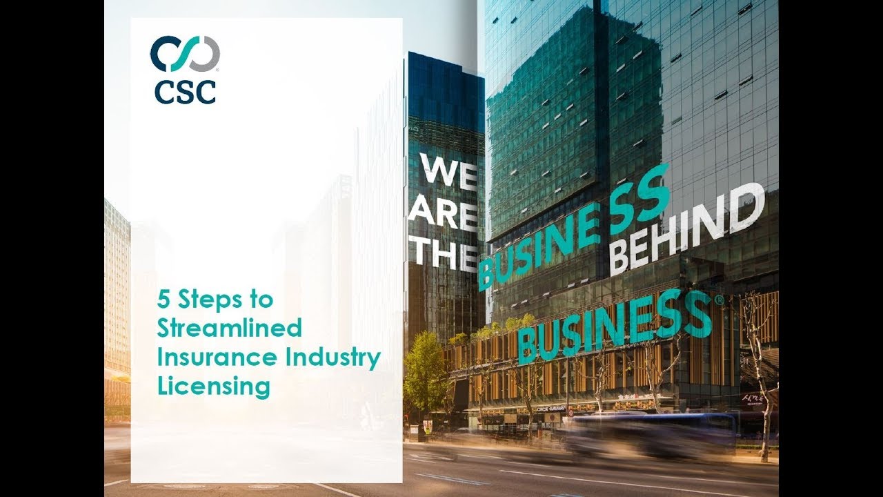 5 Steps to Streamlined Insurance Industry Licensing