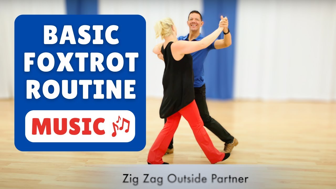 American Foxtrot Routine to Music for Beginners
