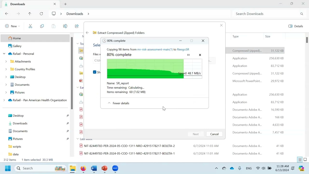 Module 2: Download the tool and organize the contents of the files