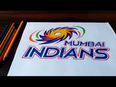 IPL/How To Draw Mumbai Indians Logo/Mumbai Indians Logo Step by Step