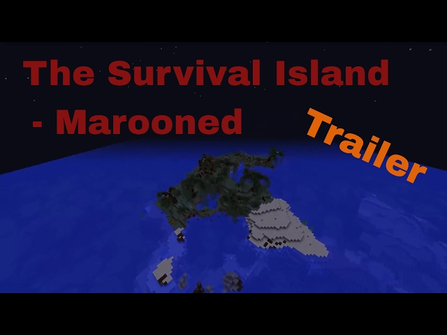 The Survival Island - Marooned Minecraft Map