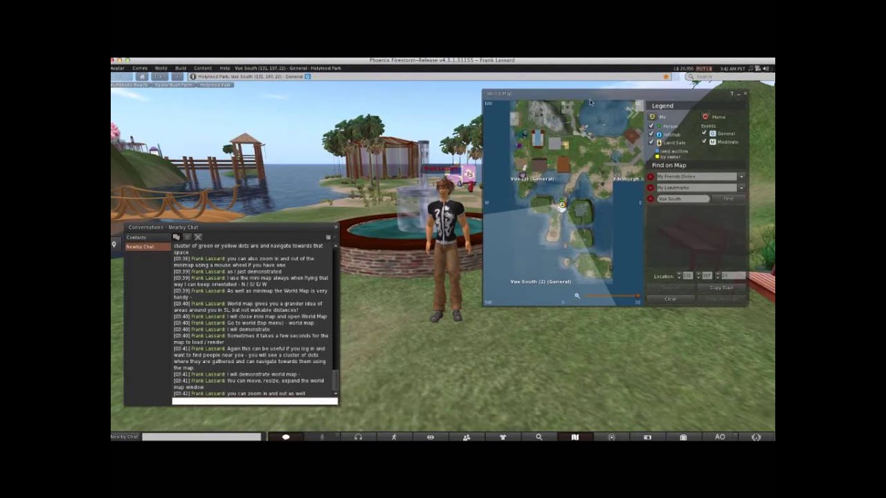 Second Life Orientation - Navigation