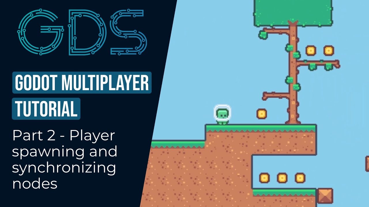 GD-Sync - Godot Multiplayer Tutorial Part 2 # Player Spawning & Synchronizing Nodes