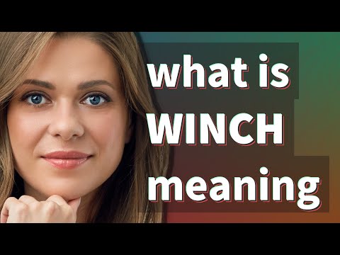 Winch | meaning of Winch