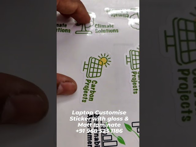 PVC Stickers - Pvc Sticker Printing Services Manufacturer from Indore