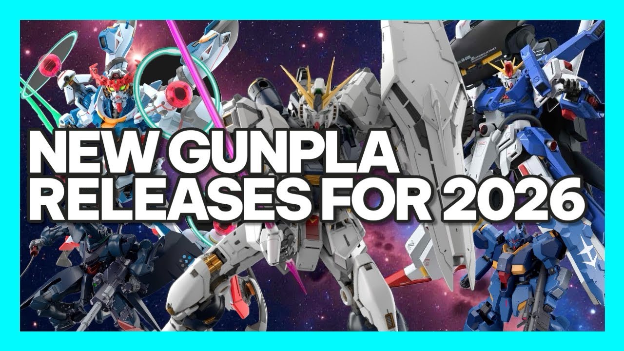 Gunpla 2026 Preview: All Confirmed Bandai Releases So Far