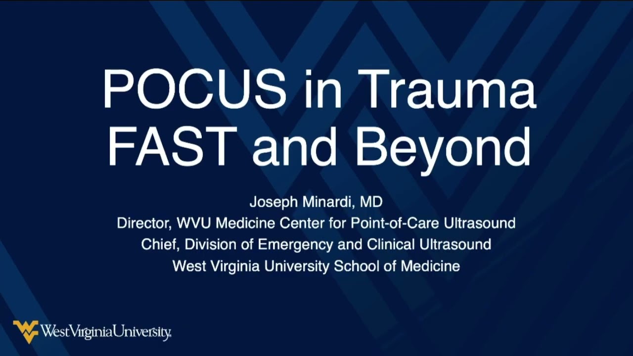 POCUS in Trauma 1