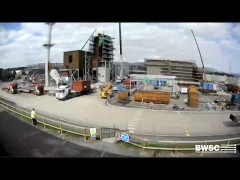 Construction of a biomass power plant BWSC (Lisahally)