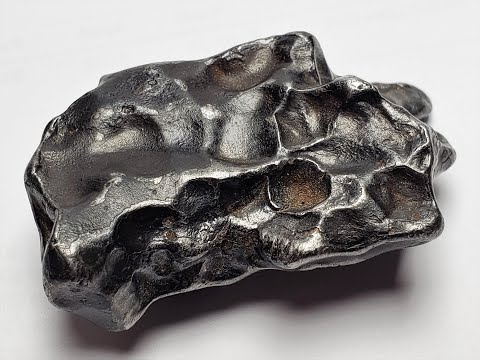 Sikhote-Alin Meteorite 75g with Impact Crater (Presented by: Topherspin Meteorites)