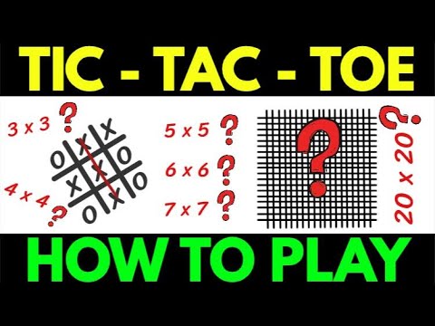 How to Play Tic Tac Toe : Rules of Tic Tac Toe