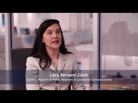 Master's in Public Relations & Corporate Communications Testimonials