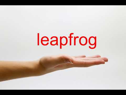 How to Pronounce leapfrog - American English