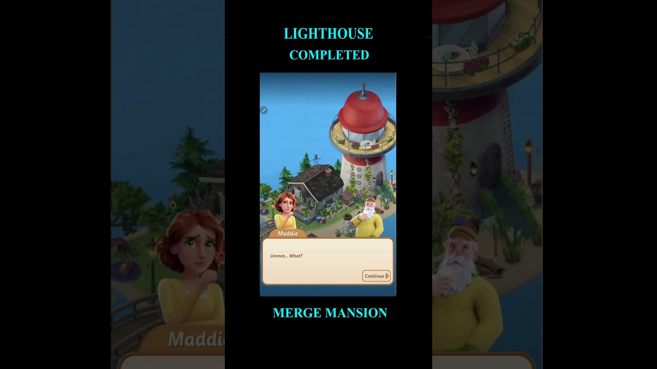 Watch Me Finish the Lighthouse in Merge Mansion – What’s Next?!