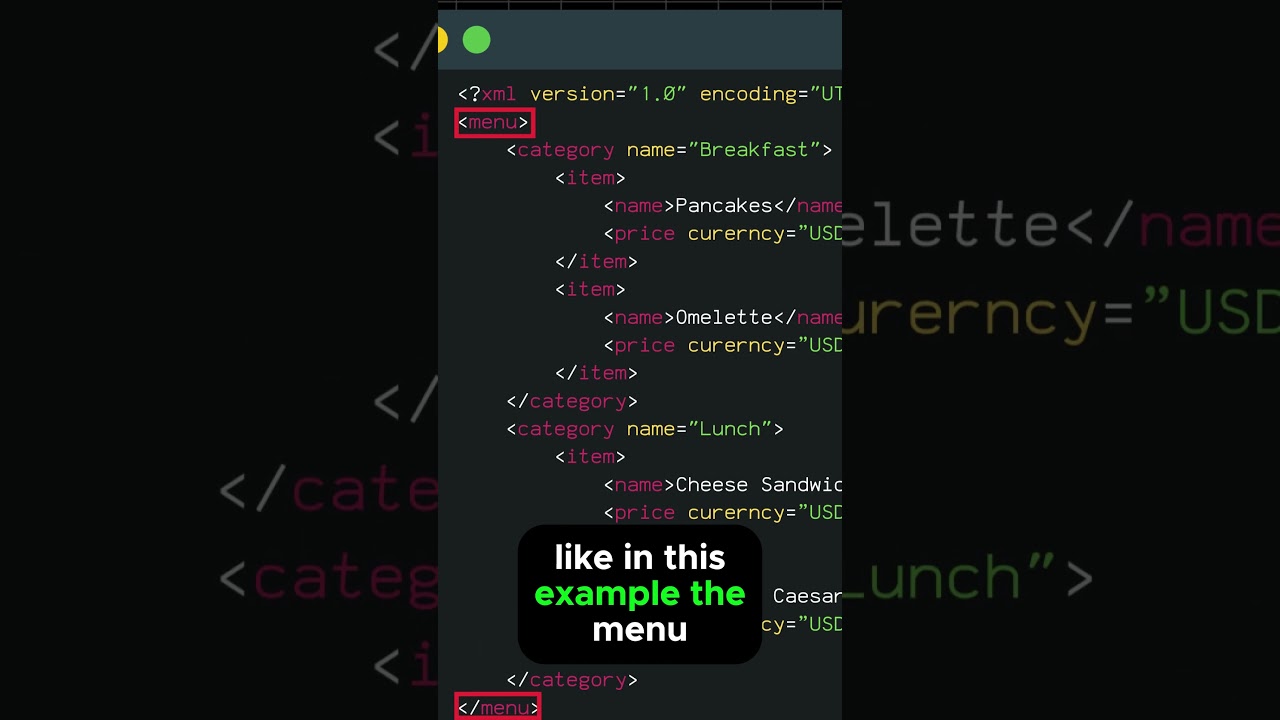 What Is XML 📄? #programming #data #developer #coding #computerscience #xml #sql #coder #fyp #fypage