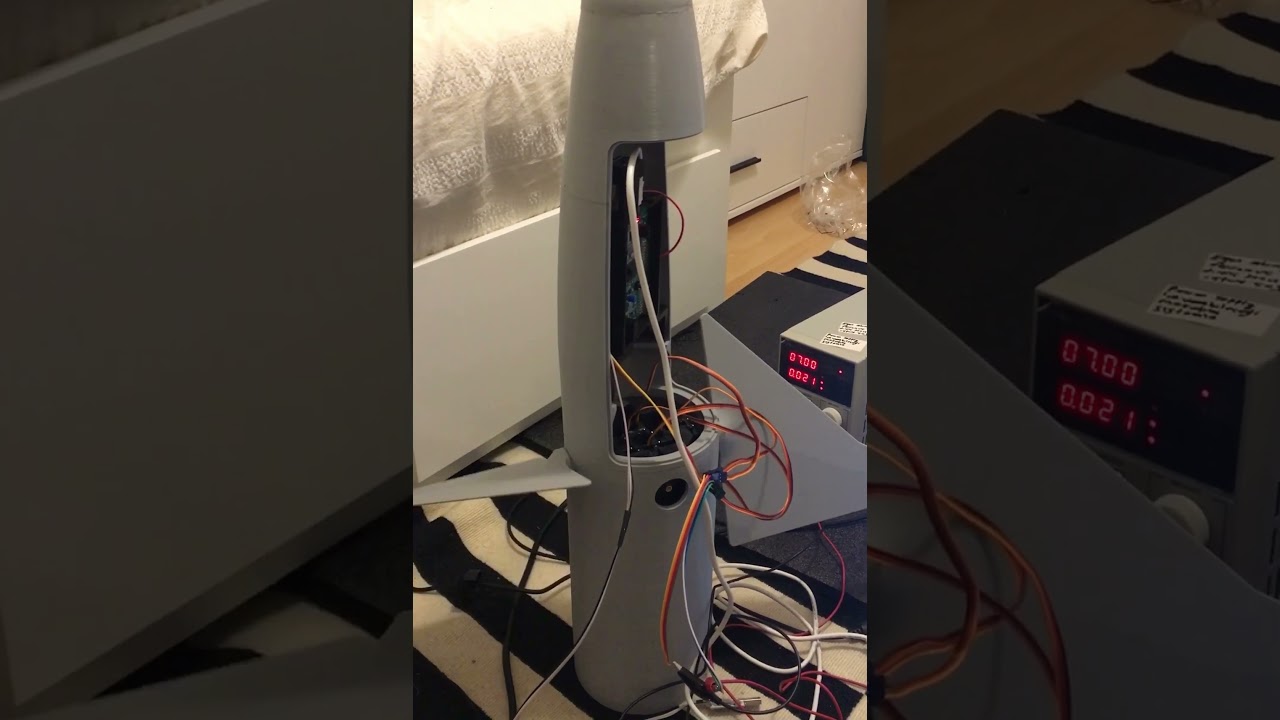 Active Rocket Stabilization System first steps calibration