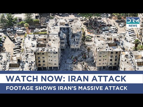 BREAKING: Iran Releases Missile Launch Video Amid Escalation with Israel | DRM News | AH1B