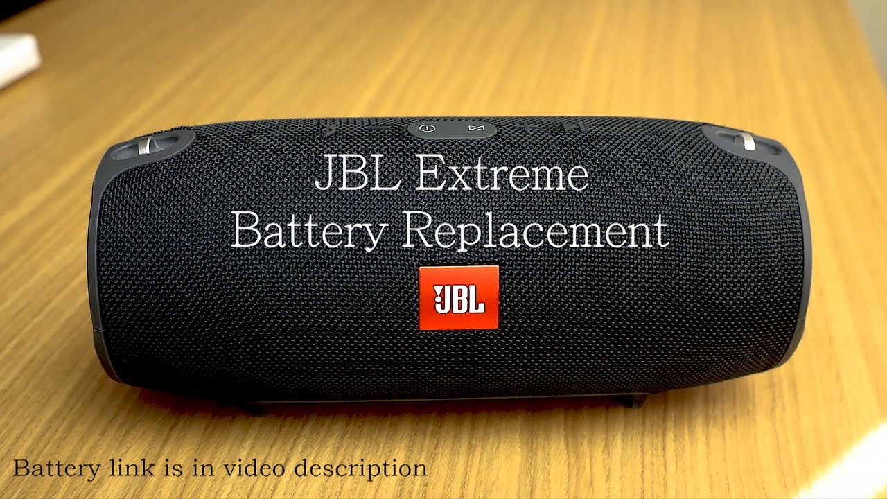 JBL Xtreme Speaker | Battery Replacement