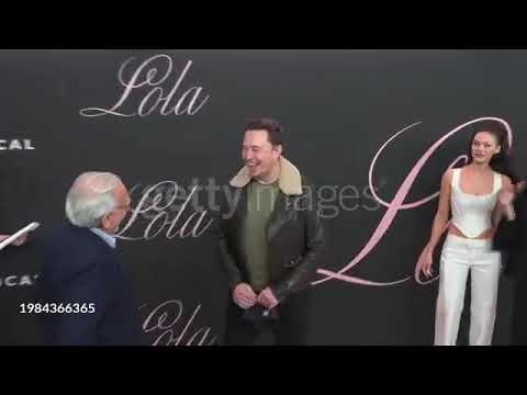 Elon Musk and Nicola Peltz Beckham at the Lola movie premiere | 2024 in L.A