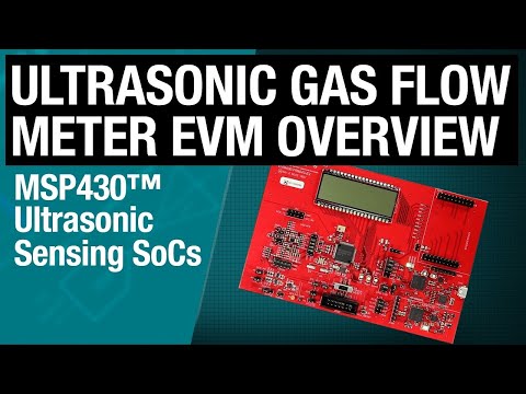 Ultrasonic gas flow meter EVM overview