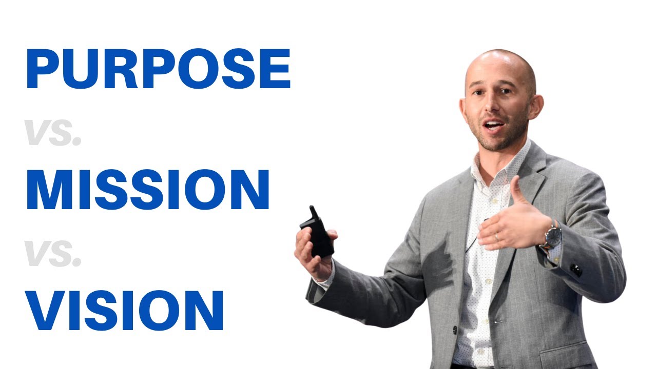 The critical difference between Purpose, Mission, & Vision | Zach Mercurio at Think2Perform