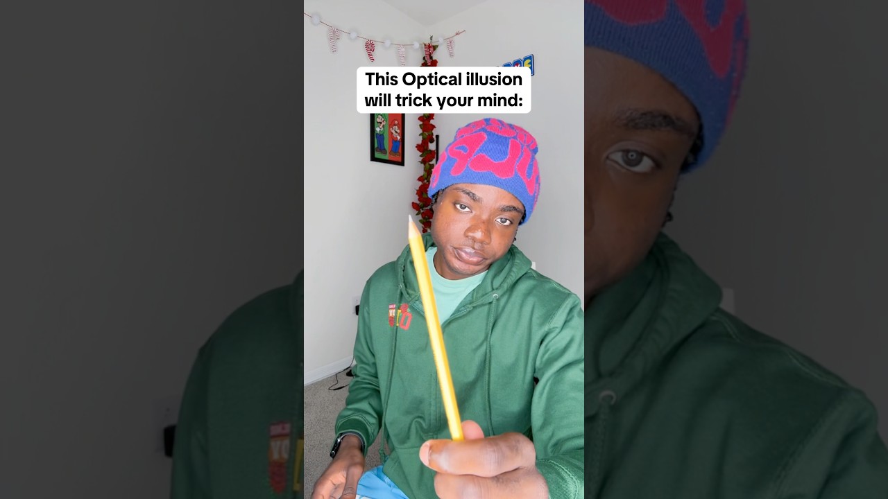 The optical illusion 😂