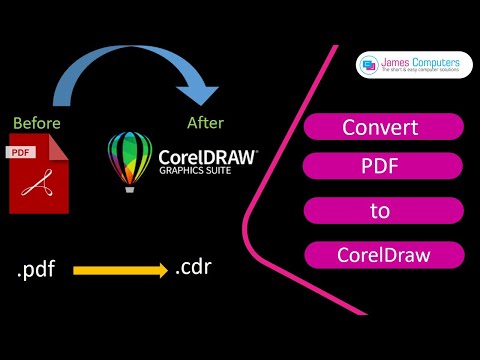 Convert PDF to CorelDraw | Edit PDF Easily | 2023