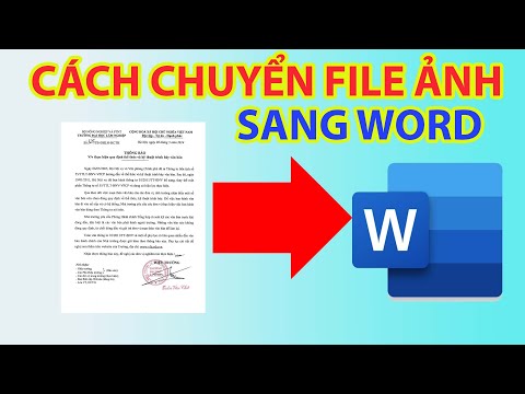 Cách Chuyển File Ảnh Sang Word Chỉ Mất Vài Giây