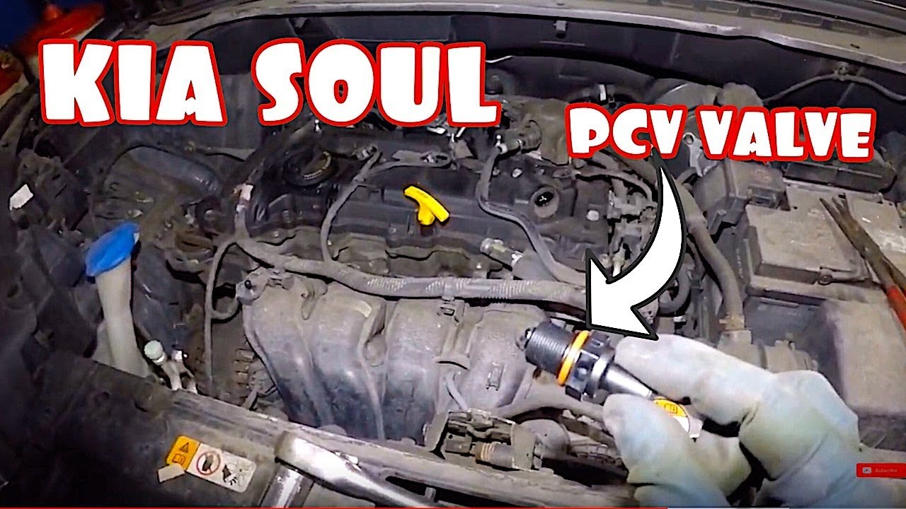 Change the PCV valve every 30K miles Kia Soul PCV valve Replacement