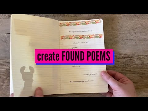 Quick Writing Prompt: Found Poems