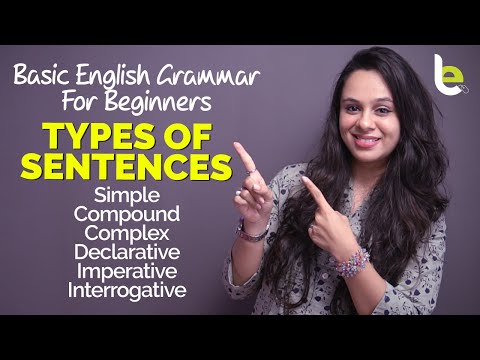 Types Of Sentences In English | Basic English Grammar Lesson For Beginners | English Through Hindi